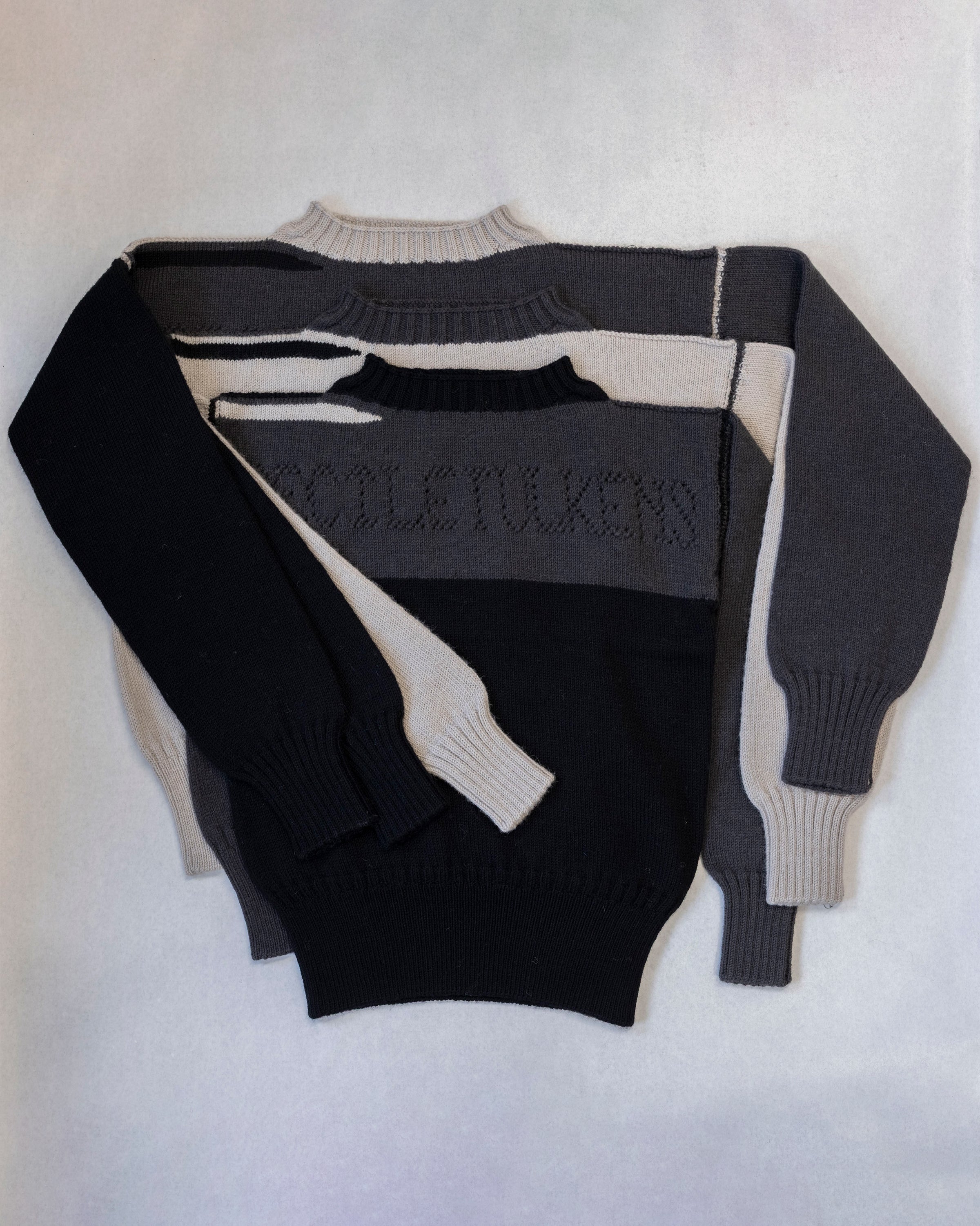 POINTELLE GANSEY IN GREYSCALE ROULETTE – Cecile Tulkens Ltd
